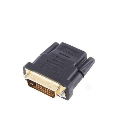 Adaptor de la HDMI mama la DVI-D mama / DVI-D mama la HDMI mama, Negru - eMAG.ro