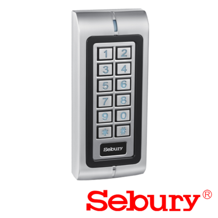 Cititor de control acces cu cartele de proximitate si tastatura SEB-W1 ...