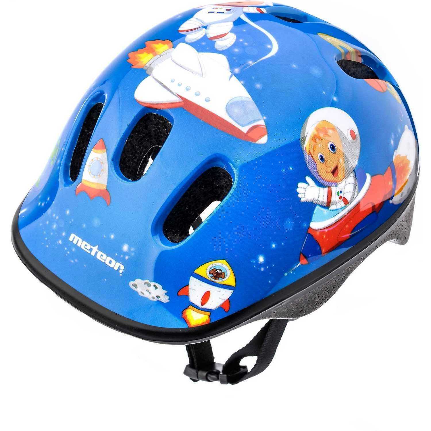 Casca pentru copii S 48-52 cm, Meteor, Space - eMAG.ro
