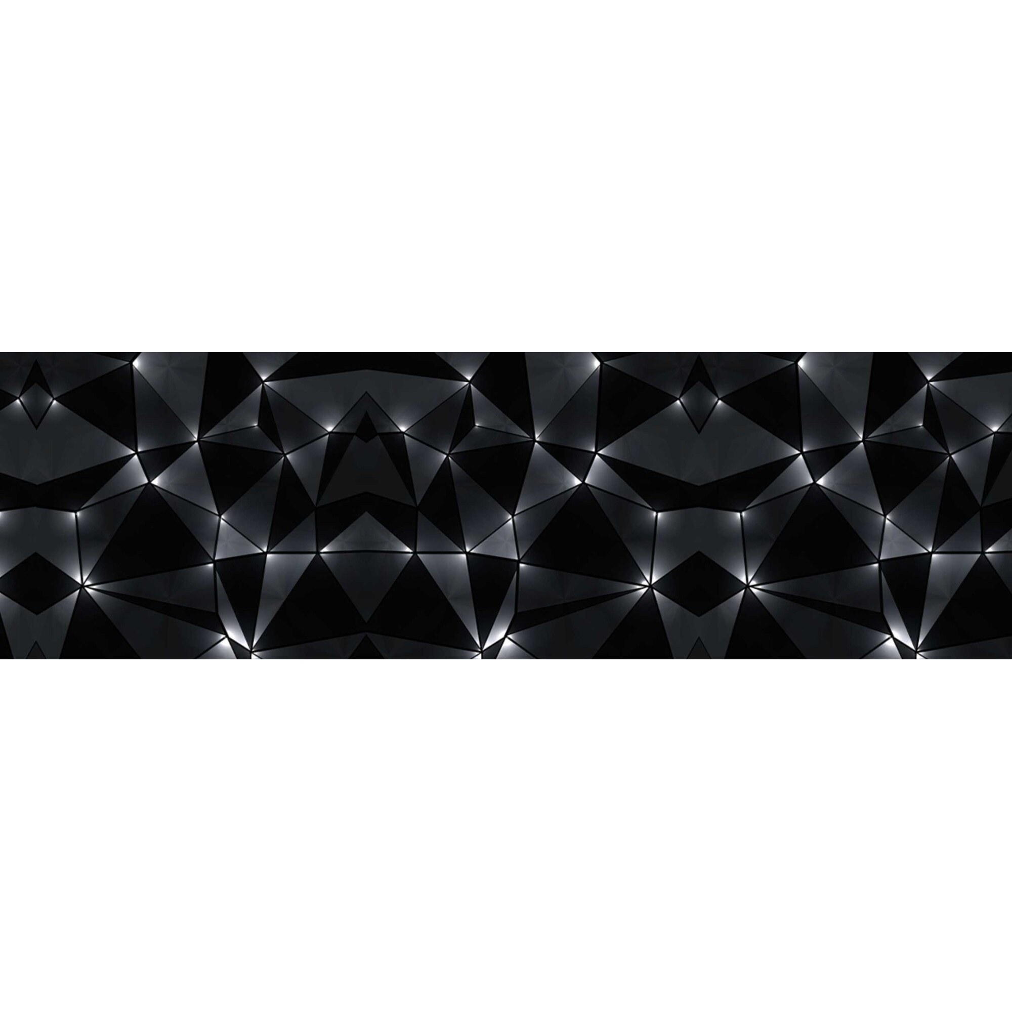 Panou sticla decorativa bucatarie 2000 x 600 mm Abstract A02 contine ...