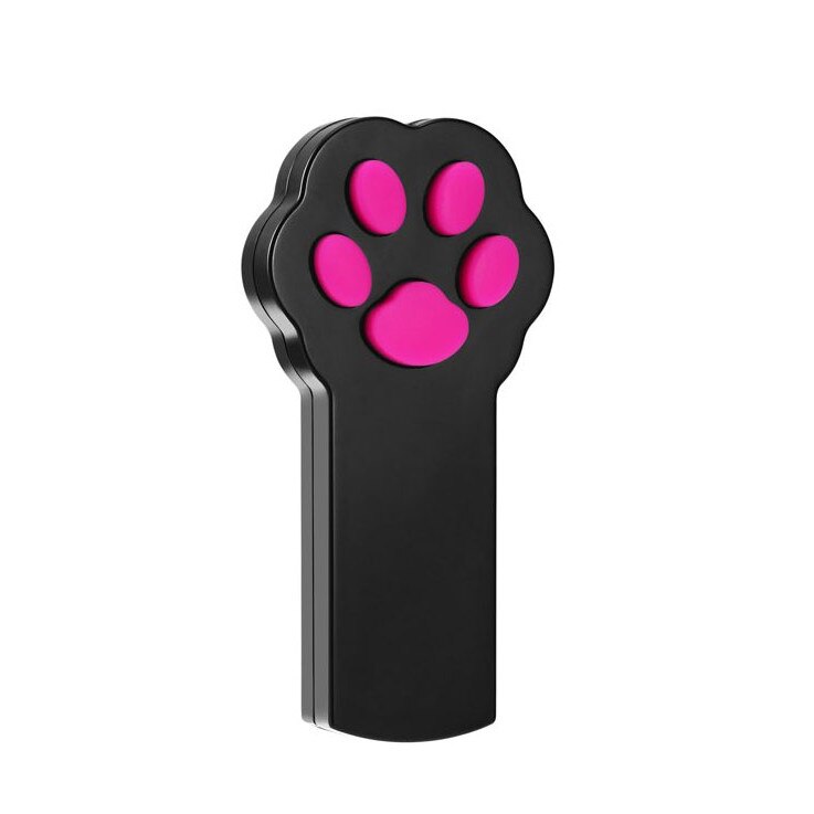 Jucarie laser pentru pisici ShowLight Paw, forma de labuta, dimensiuni ...