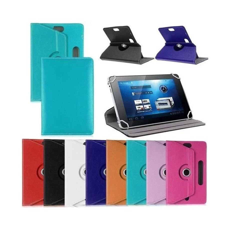 Piros - Forgatható design tablet tartó / tok 7"-os méretig - eMAG.hu