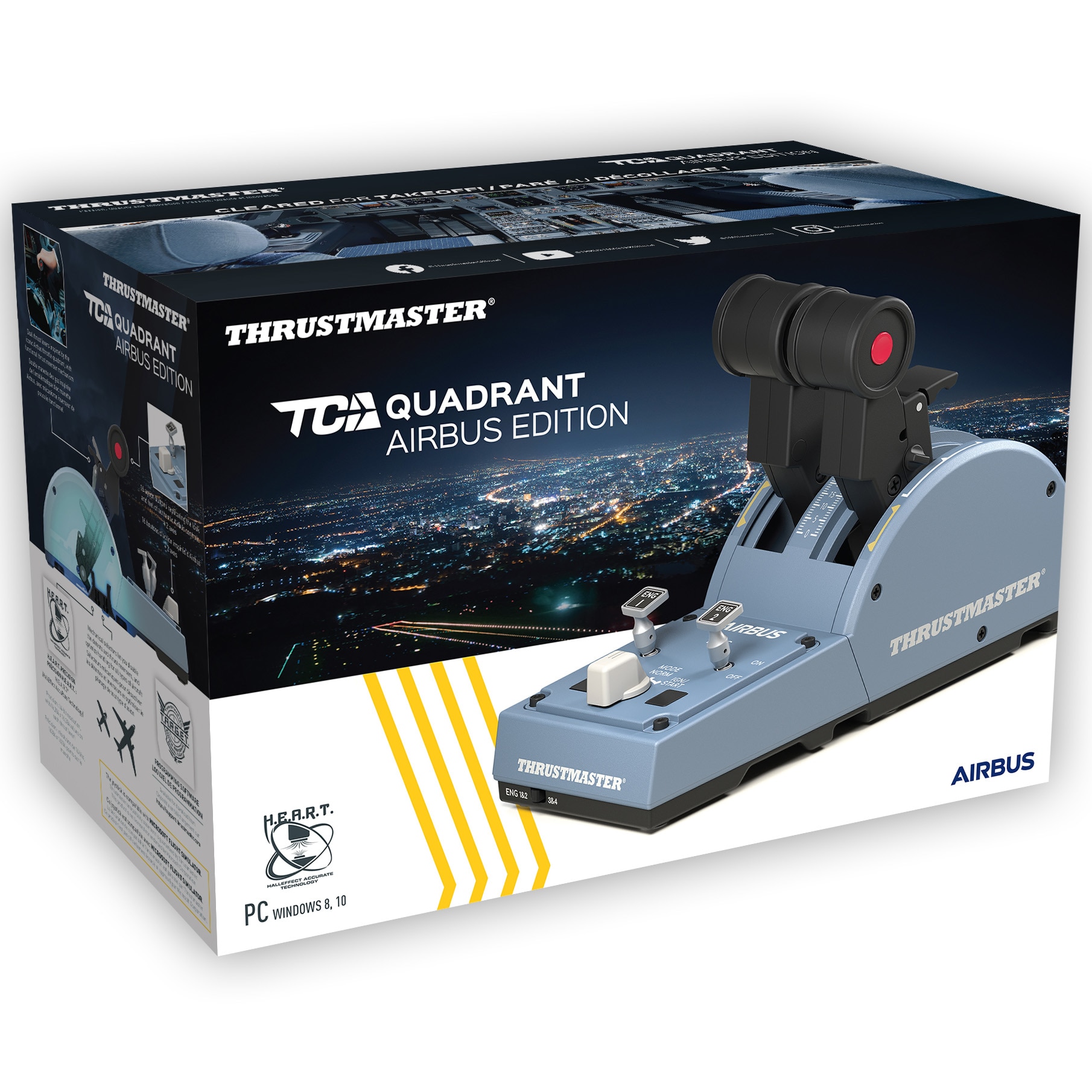 Accesoriu Joystick Thrustmaster TCA Quadrant Airbus Edition pentru PC - eMAG.ro