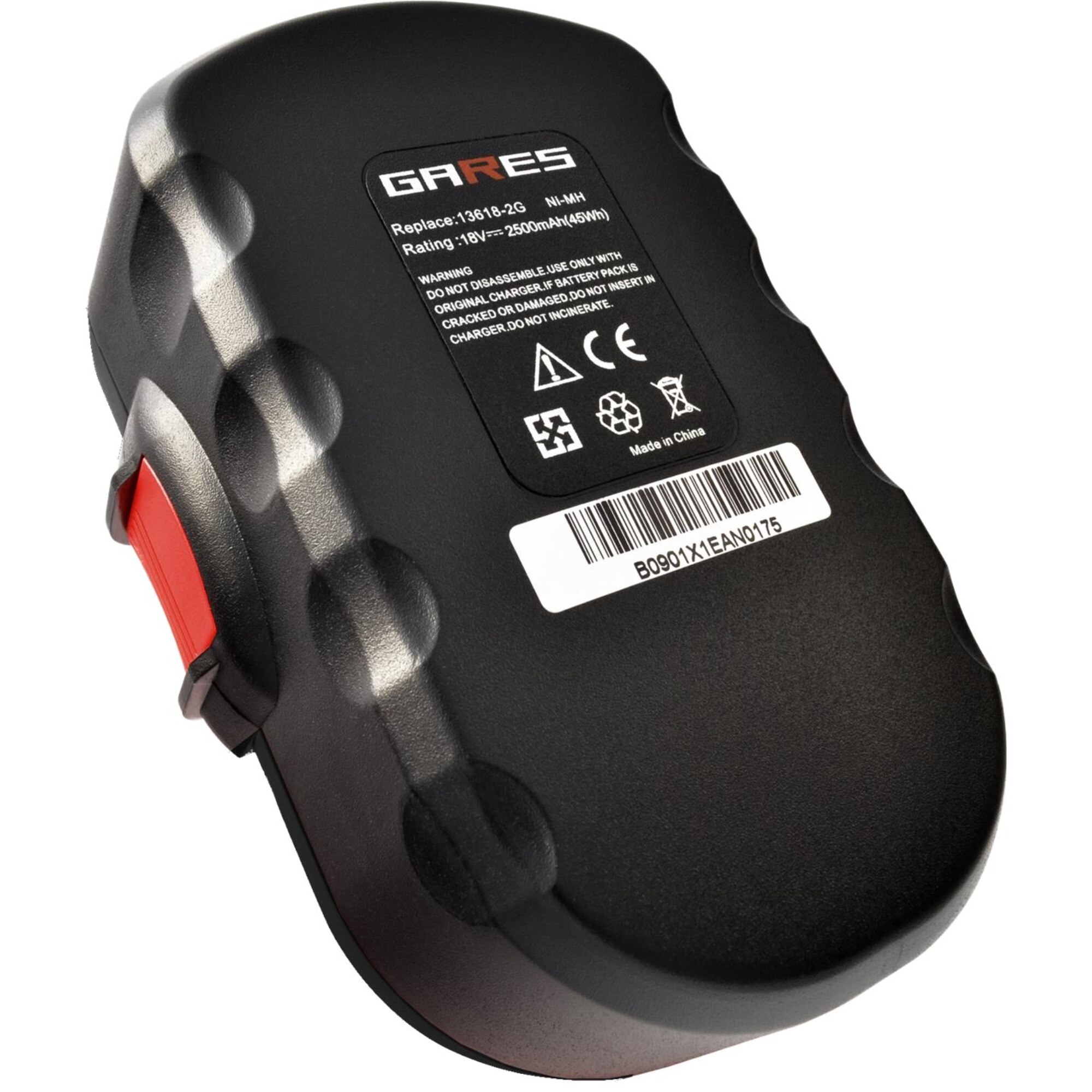 Батерия Gares 18V 2.5Ah за Bosch GDR GSB GSR PSB PSR 18 18-2 VE VE-2 ...