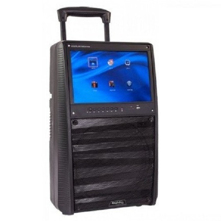 Boxa Portabila 12 Inch/30cm 400w Tip Karaoke Cu Ecran 15inch - eMAG.ro