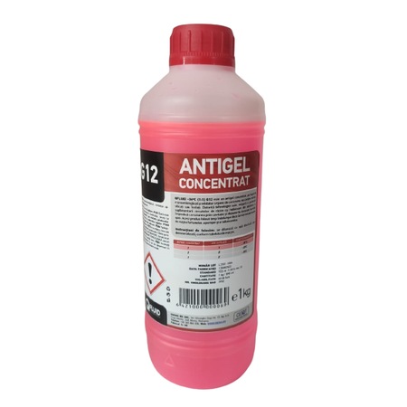 Antigel concentrat QFluid, G12, Roz, -36 (1:1) - eMAG.ro