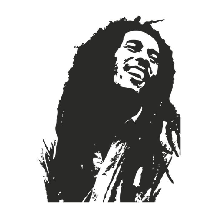 Sticker auto Bob Marley, 20 cm, Oracal - eMAG.ro