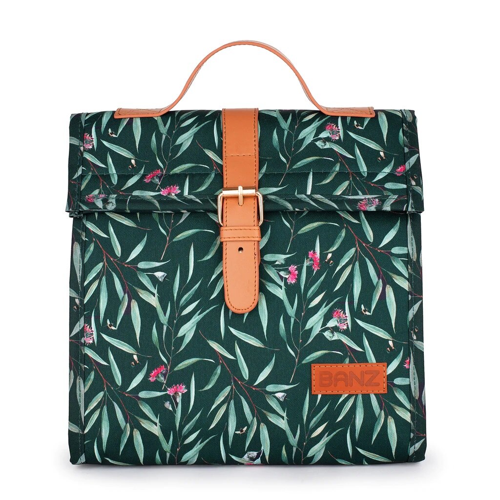 Geanta Termoizolanta Picnic, Banz, S, 24x15x24cm, Gum Leaves Verde ...