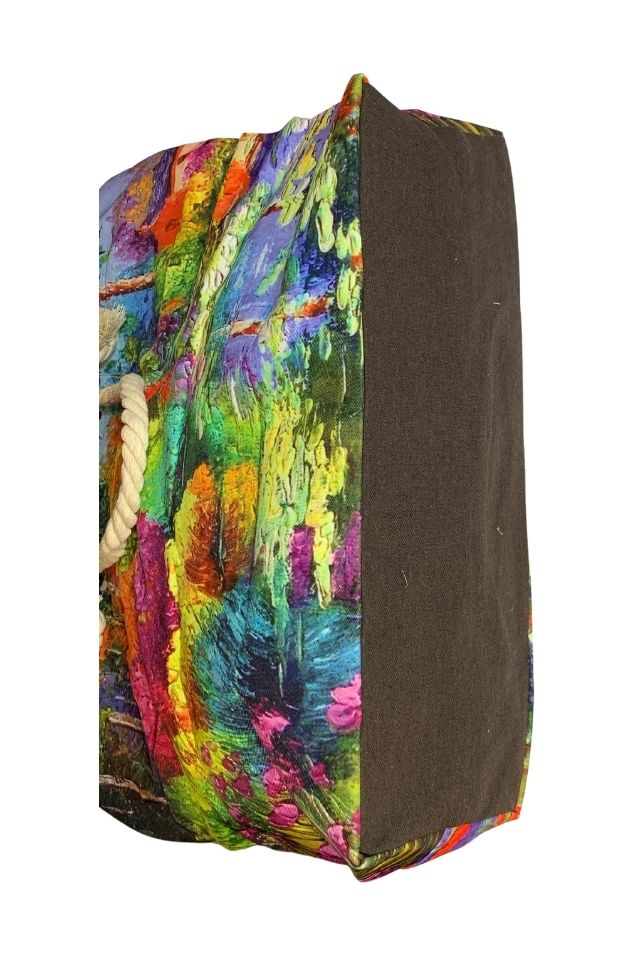 Geanta casual de vara, Dacali, vernil/mov - eMAG.ro