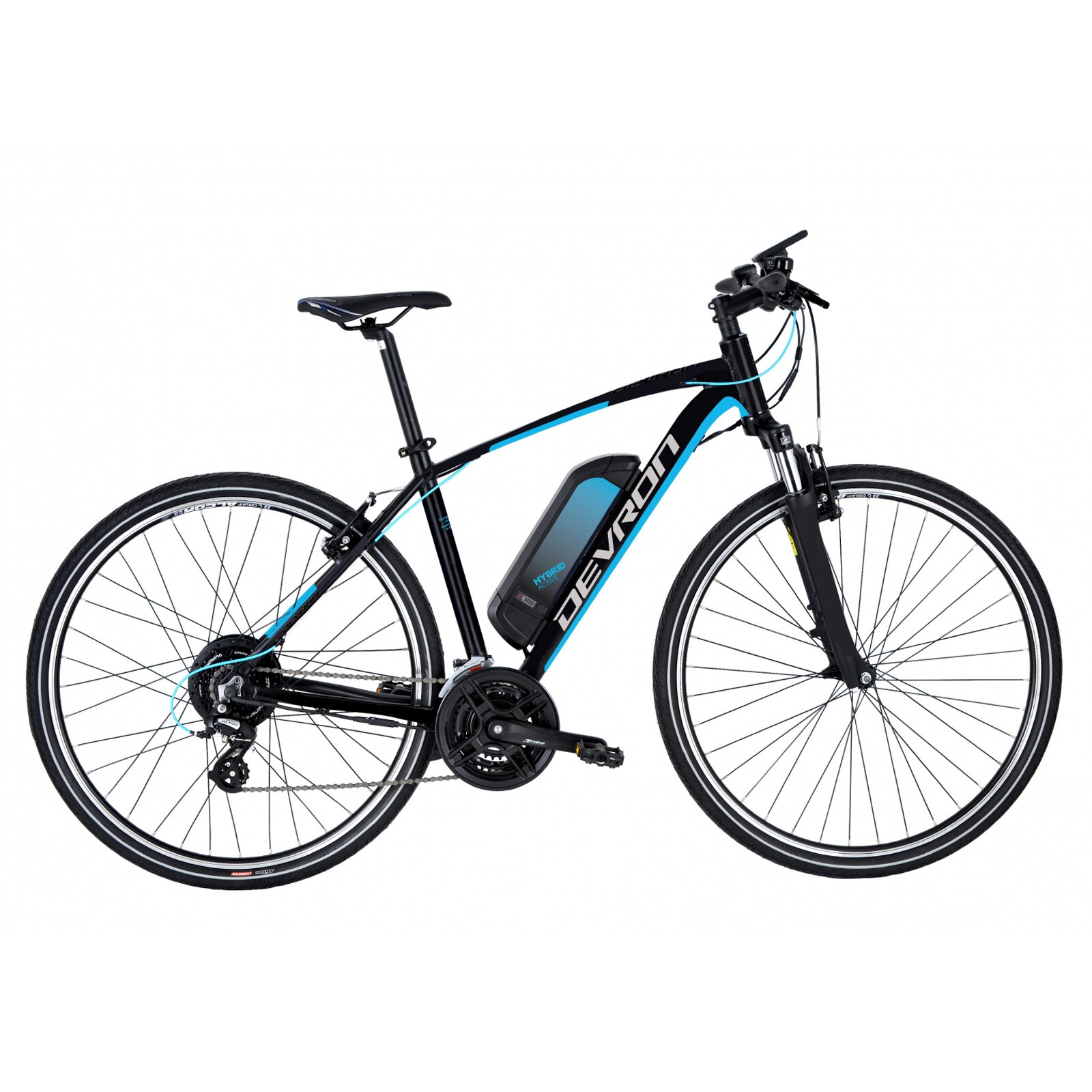 Bicicleta Electrica Devron 28161 - 28 inch, XL, Negru - eMAG.ro