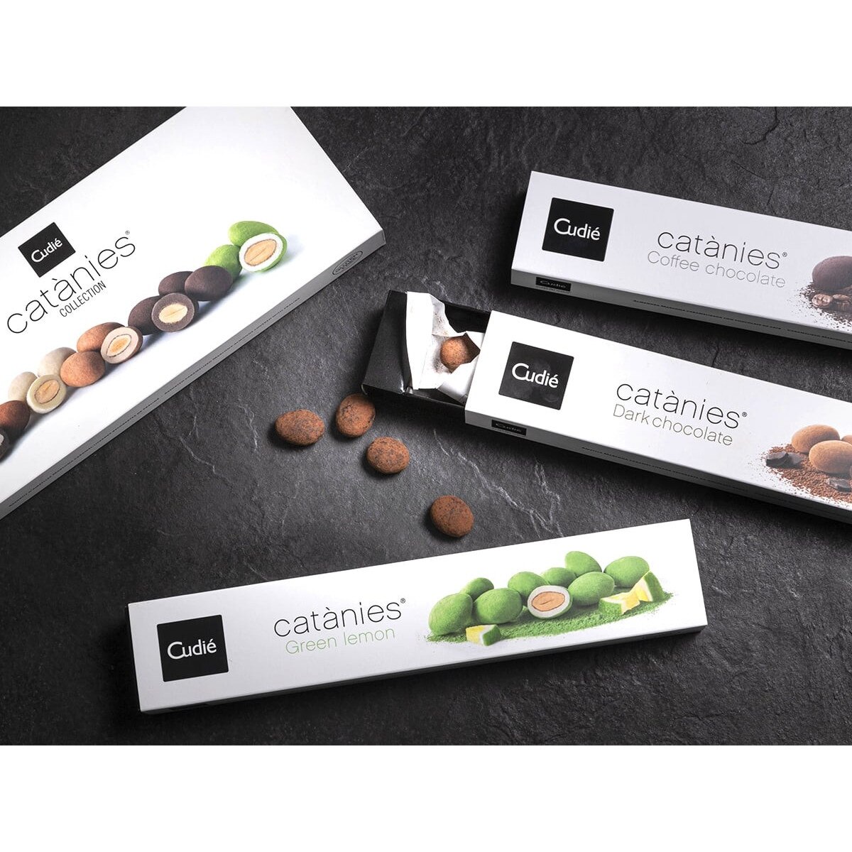 Глазирани бадеми с всички вкусове от колекция Catanies Cudie 500гр ...