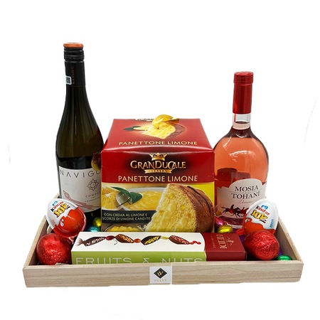 Pachet cadou Stars, vin Navigo Compas Chardonnay Alb Sec, vin Mosia ...