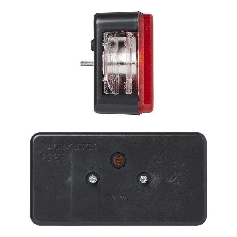 Lampa stop remorca, camion, trailer spate 5 functii, Radex 5001, 194 x ...