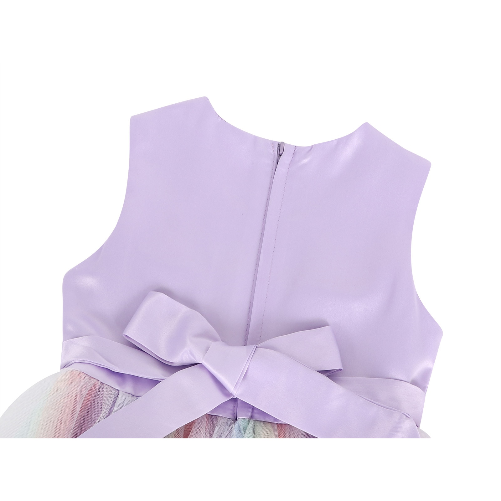 Rochie Unicorn, AmzBarley, 11-12 ani, 150 cm, Mov - eMAG.ro