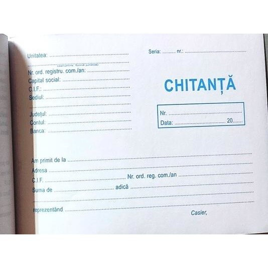 Chitantier Autocopiativ, Format A6, 3 Exemplare - eMAG.ro