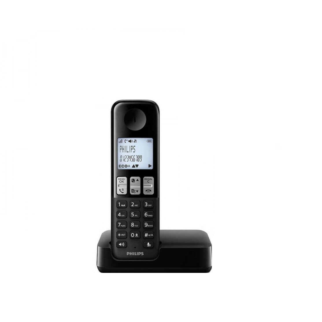 Telefon fara fir Philips D2501B/34 DECT negru - eMAG.ro