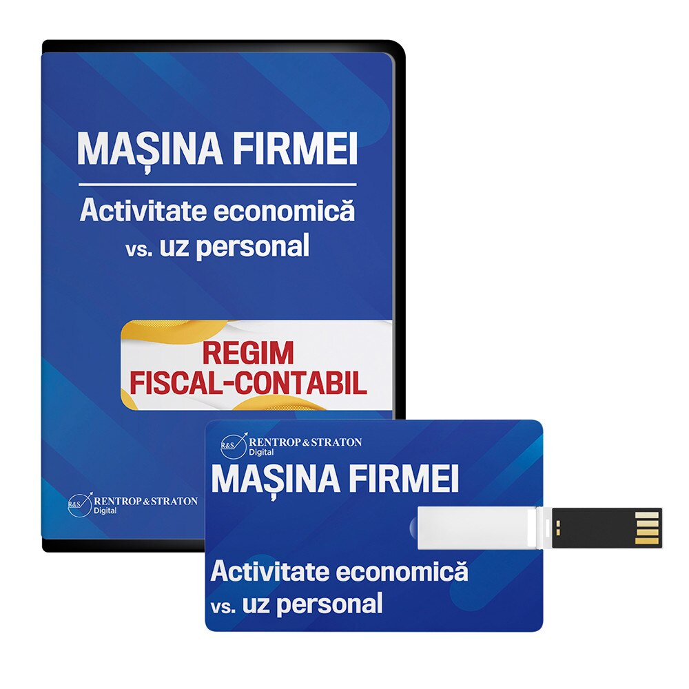 Masina firmei. Activitate Economica vs. Uz Personal. Regim fiscal ...
