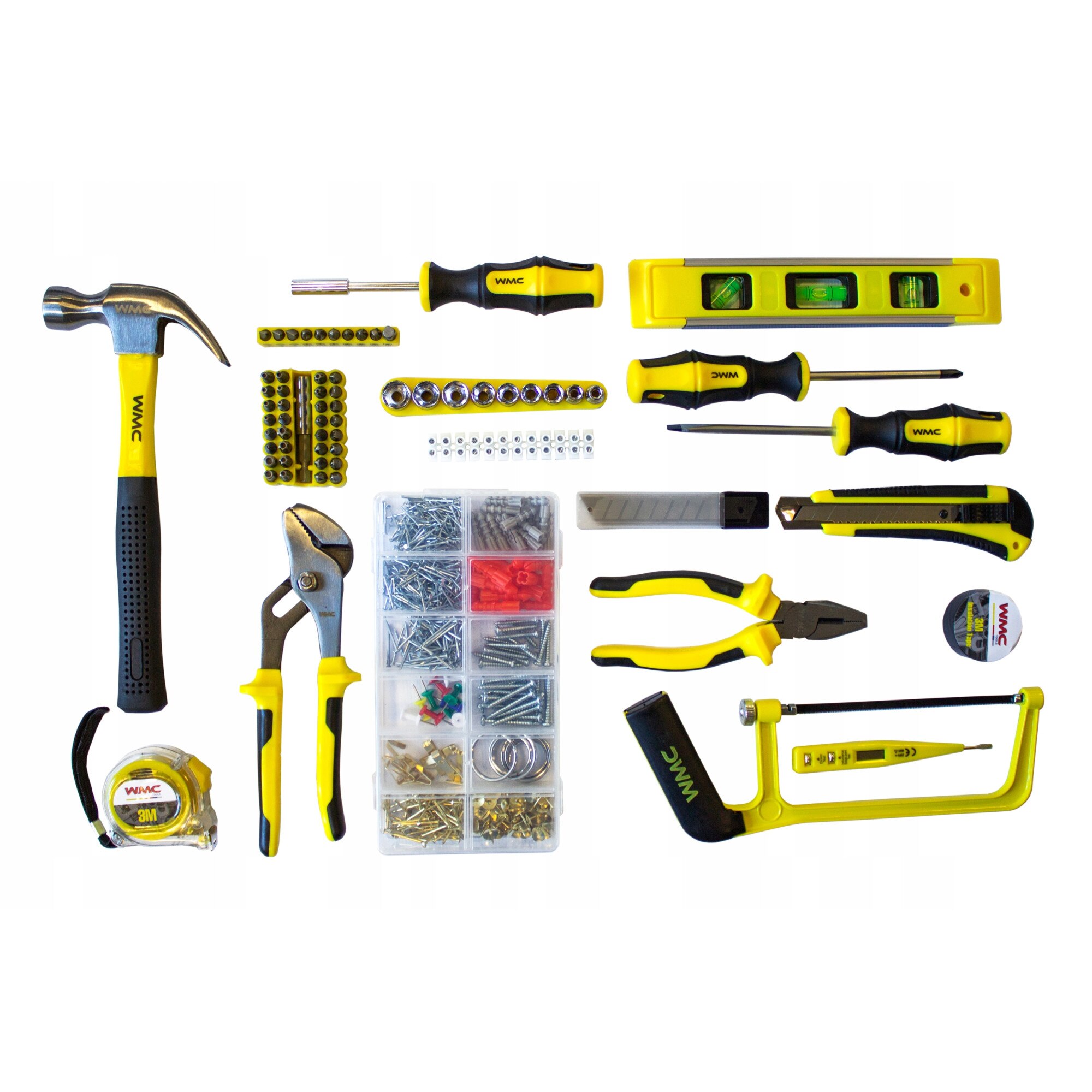 Set 700 scule WMC, Otel, 3.35kg, Multicolor - eMAG.ro