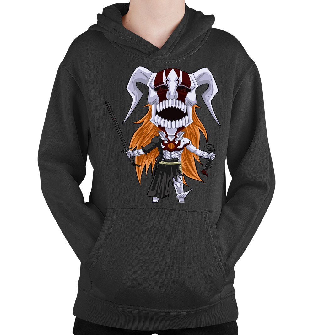 Hanorac copii Bleach Anime Monster Meme Fox Manga, negru, marime 152 ...
