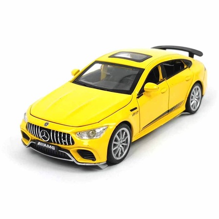 Masina Mercedes-Benz AMG GT63, Metal, Galben - eMAG.ro