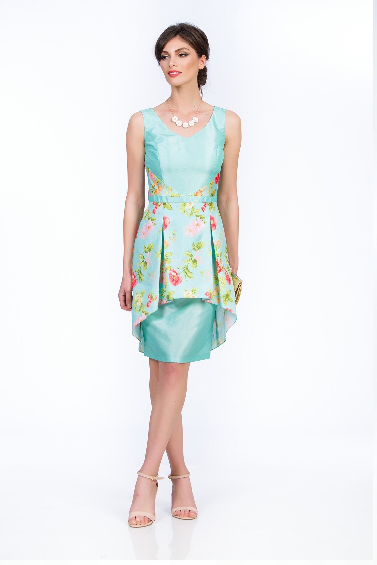 Rochie Enya, Verde Sense, 36 - eMAG.ro