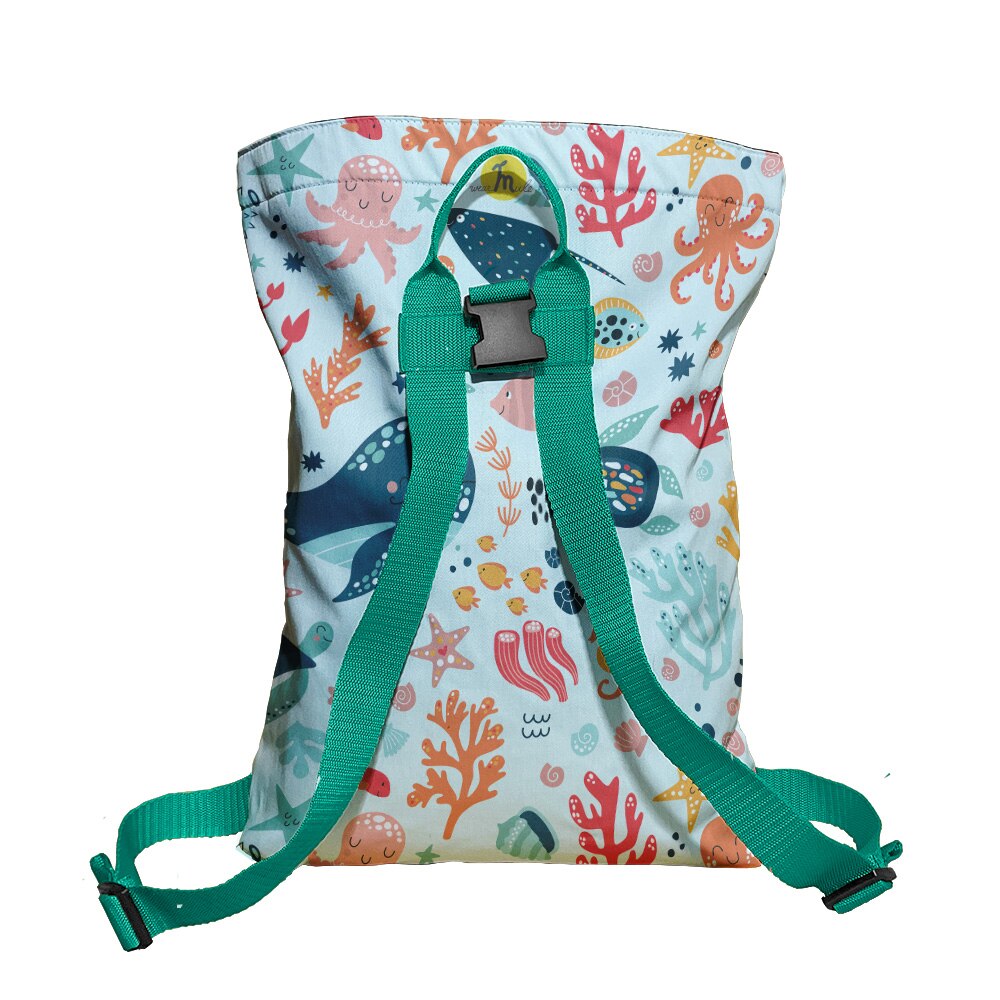 Rucsac Handmade Backpack pentru Copii, Lumea Subacvatica, Multicolor ...