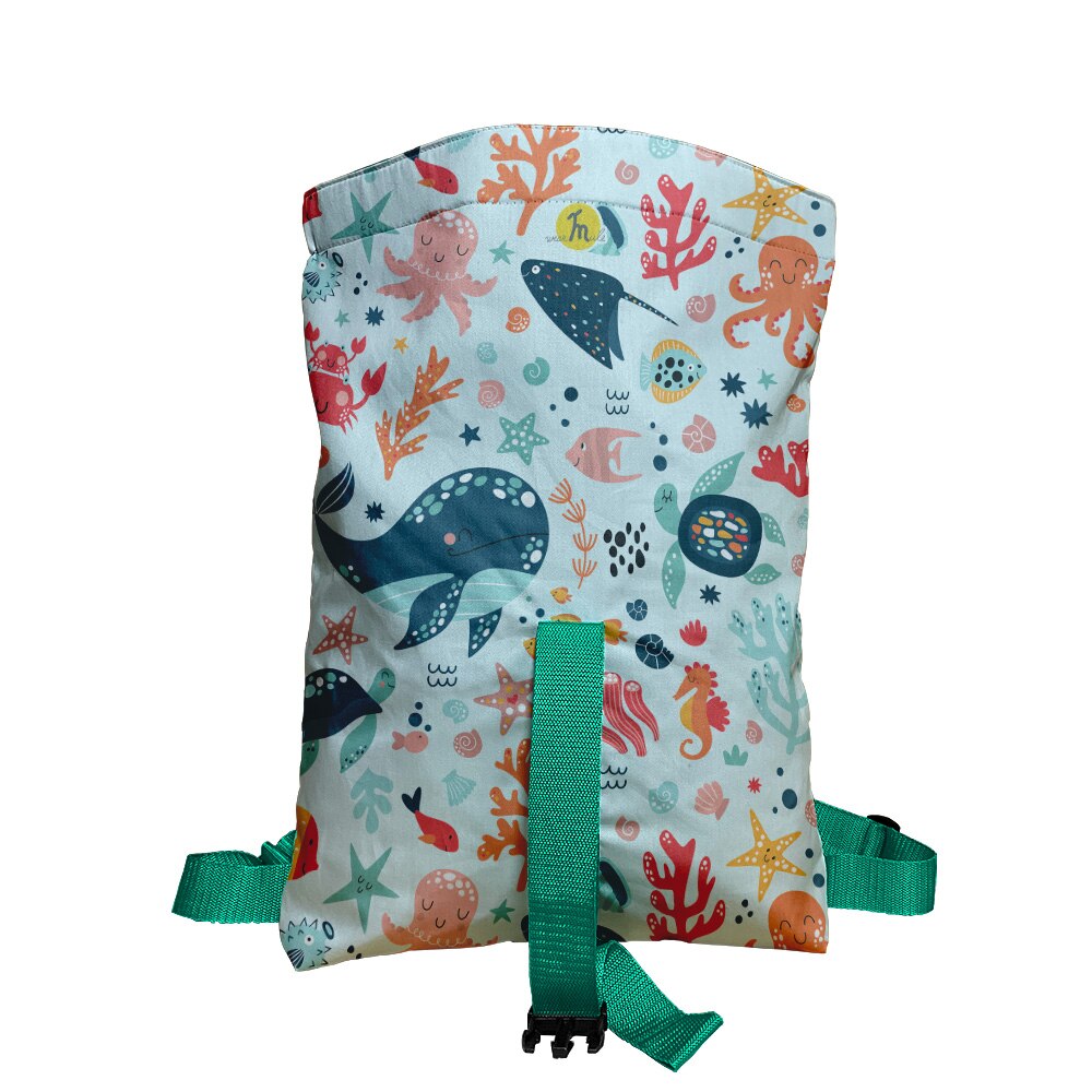 Rucsac Handmade Backpack pentru Copii, Lumea Subacvatica, Multicolor ...