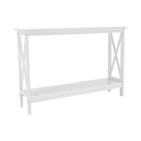 Consola pentru living DacEnergy©, realizat din MDF, un raft, 120x30x80 ...