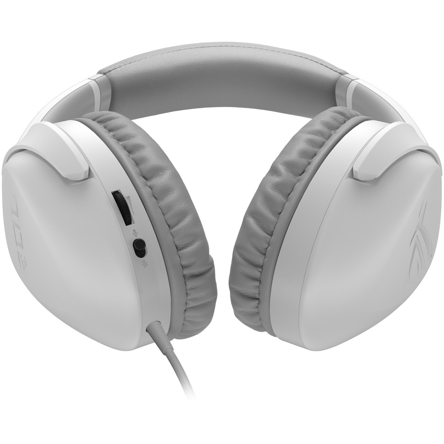 Casti gaming ASUS ROG Strix GO Core Moonlight White, difuzoare ASUS ...