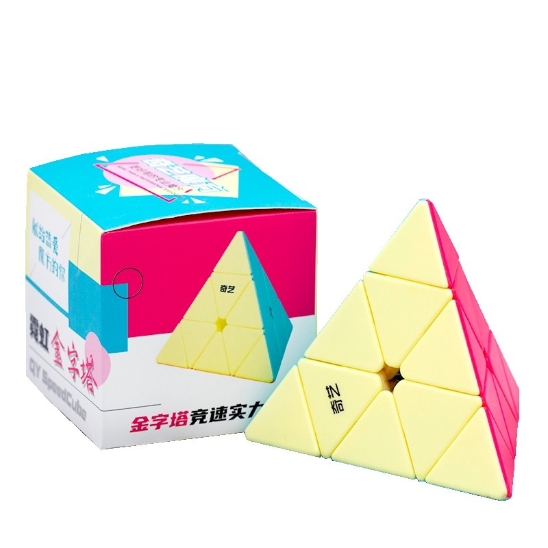 Cube Magic 3x3x3, QiYi Qi Ming Pyraminx Neon SpeedCube, без лепенки ...
