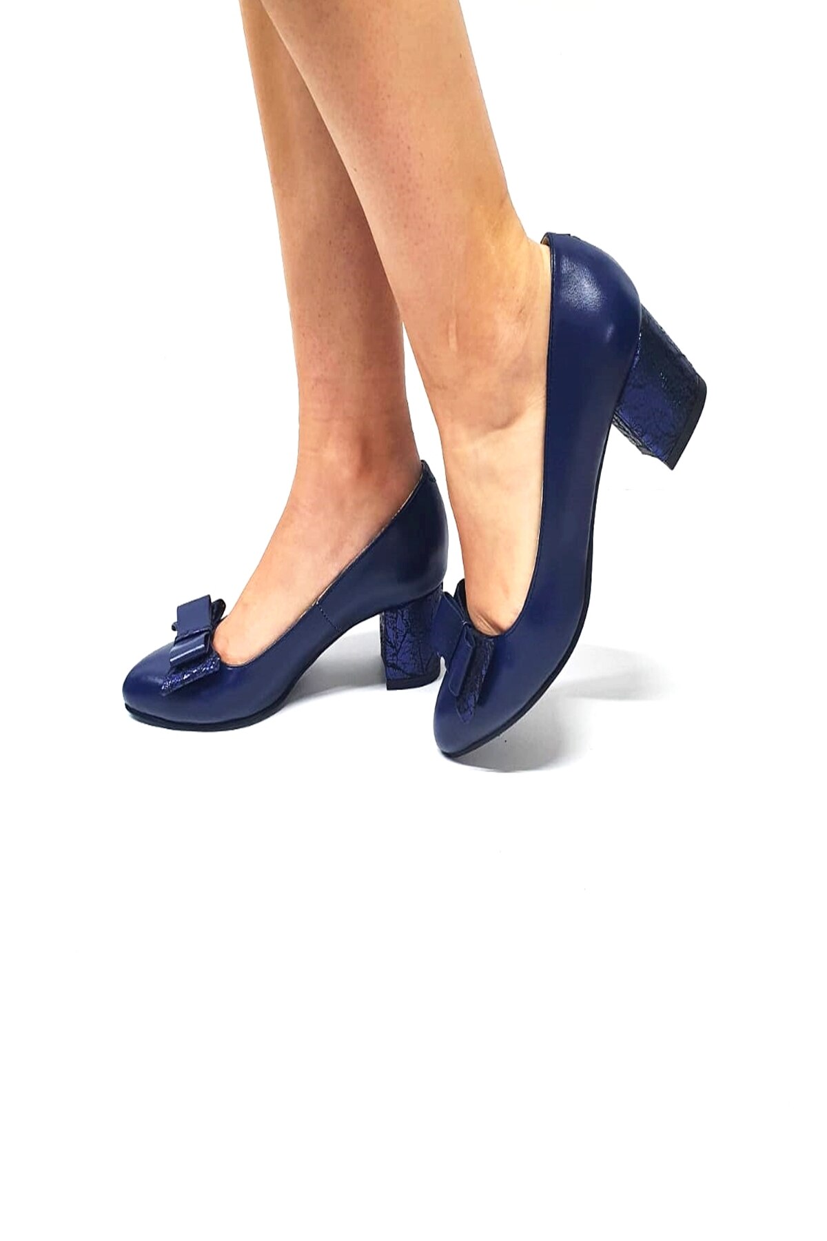 Pantofi dama din piele naturala, Blue Box cu Straveziu, A12 BBS, 39 EU ...