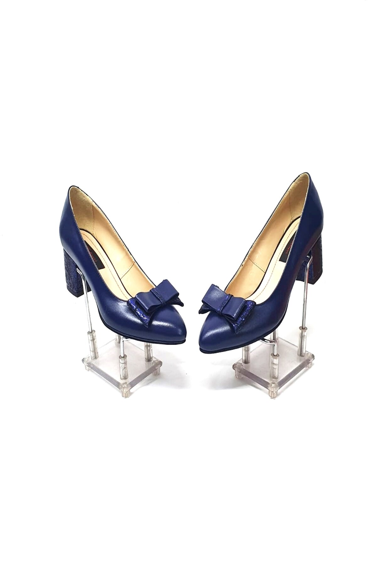 Pantofi dama din piele naturala, Blue Box cu Straveziu, A12 BBS, 39 EU ...