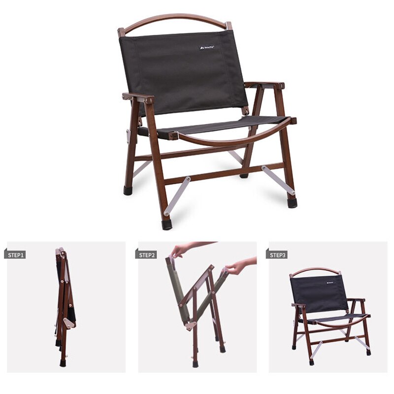 Scaun pliabil camping, 52x50x65cm, B stil, alb - eMAG.ro