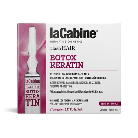 Set fiole de par LaCabine, BOTOX KERATIN, 7x5 ml - eMAG.ro