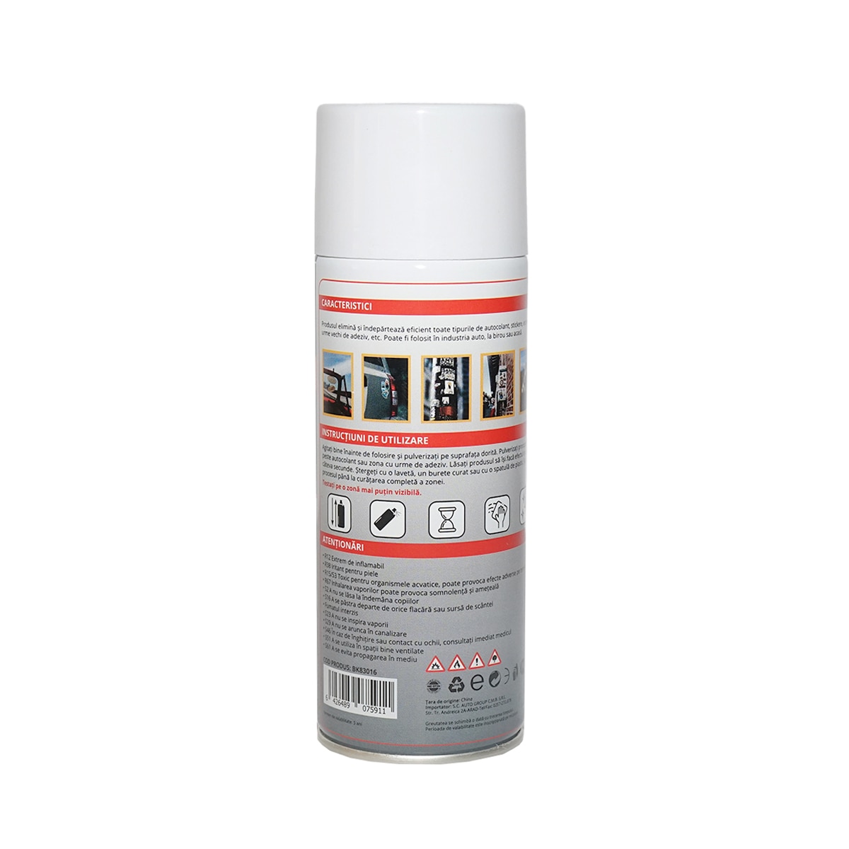 Spray pentru indepartat autocolante 450ml Breckner Germany - eMAG.ro