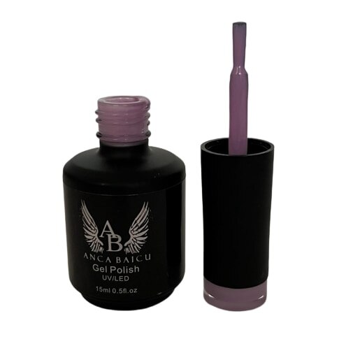 Oja, semipermanenta, AB ANCA BAICU, mov deschis,15 ml - eMAG.ro