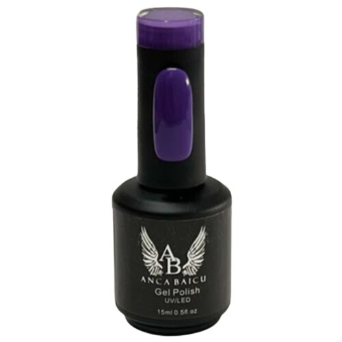 Oja, semipermanenta, AB ANCA BAICU, mov inchis,15 ml - eMAG.ro