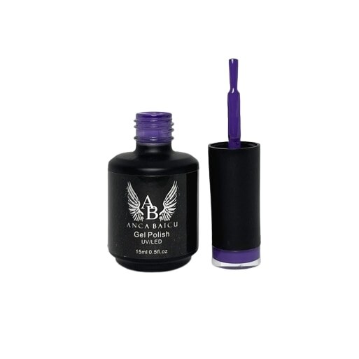 Oja, semipermanenta, AB ANCA BAICU, mov inchis,15 ml - eMAG.ro