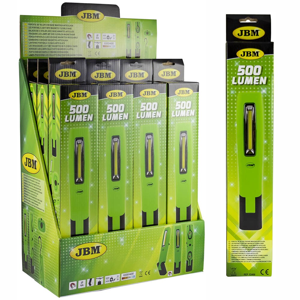 Преносим работен фенер, JBM, 500 LM - eMAG.bg