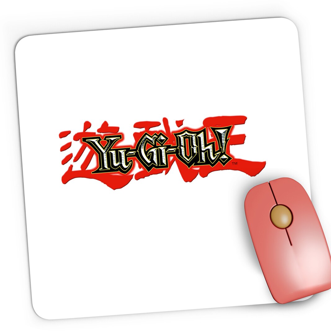 Гейминг подложка за мишка Yu Gi Oh Logo Dozaanimata Fox Manga, 21x19 см ...