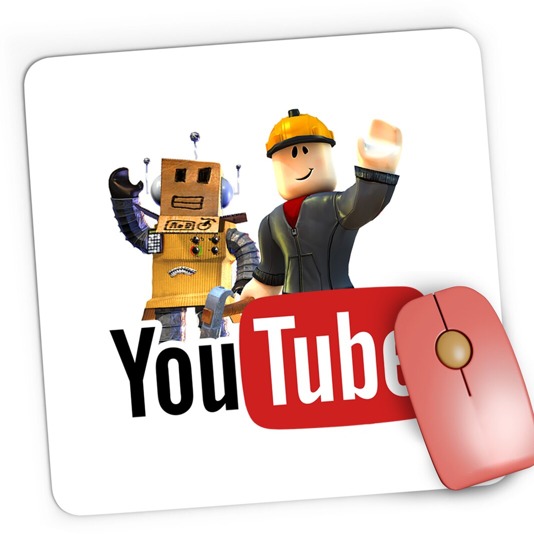 Гейминг подложка за мишка Roblox Youtube Creator Online Video Game ...