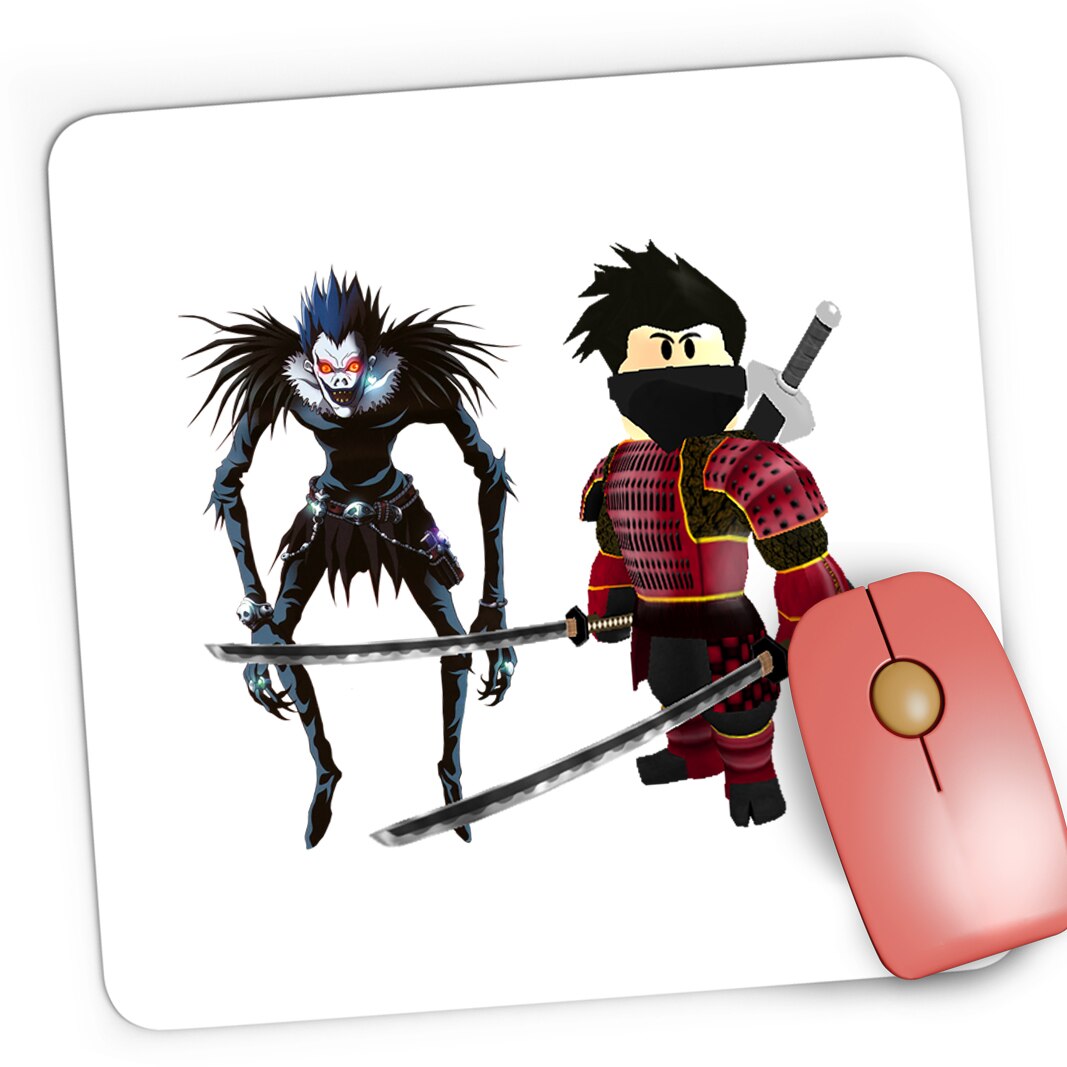Mousepad Gaming Roblox Youtube Ninja Death Note Ryuk, 21x19 cm - eMAG.ro