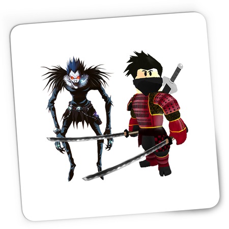 Mousepad Gaming Roblox Youtube Ninja Death Note Ryuk, 21x19 cm - eMAG.ro