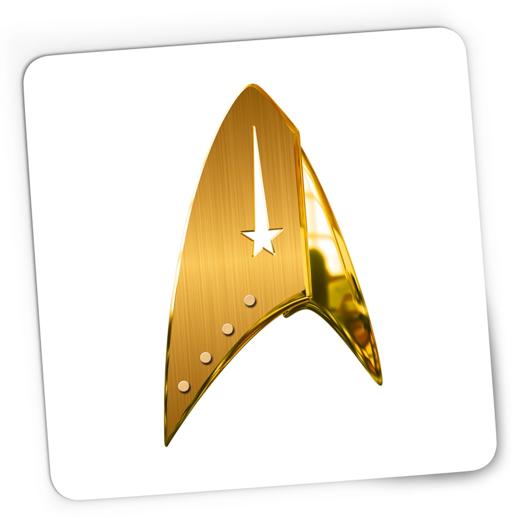 Mousepad Gaming Star Trek Communicator Badge Teleport, 21x19 cm - eMAG.hu