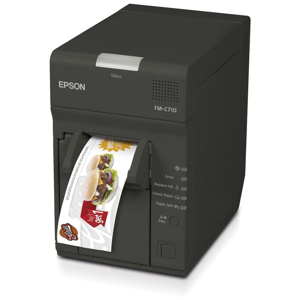 Imprimanta de cupoane Epson TM-C710 - eMAG.ro