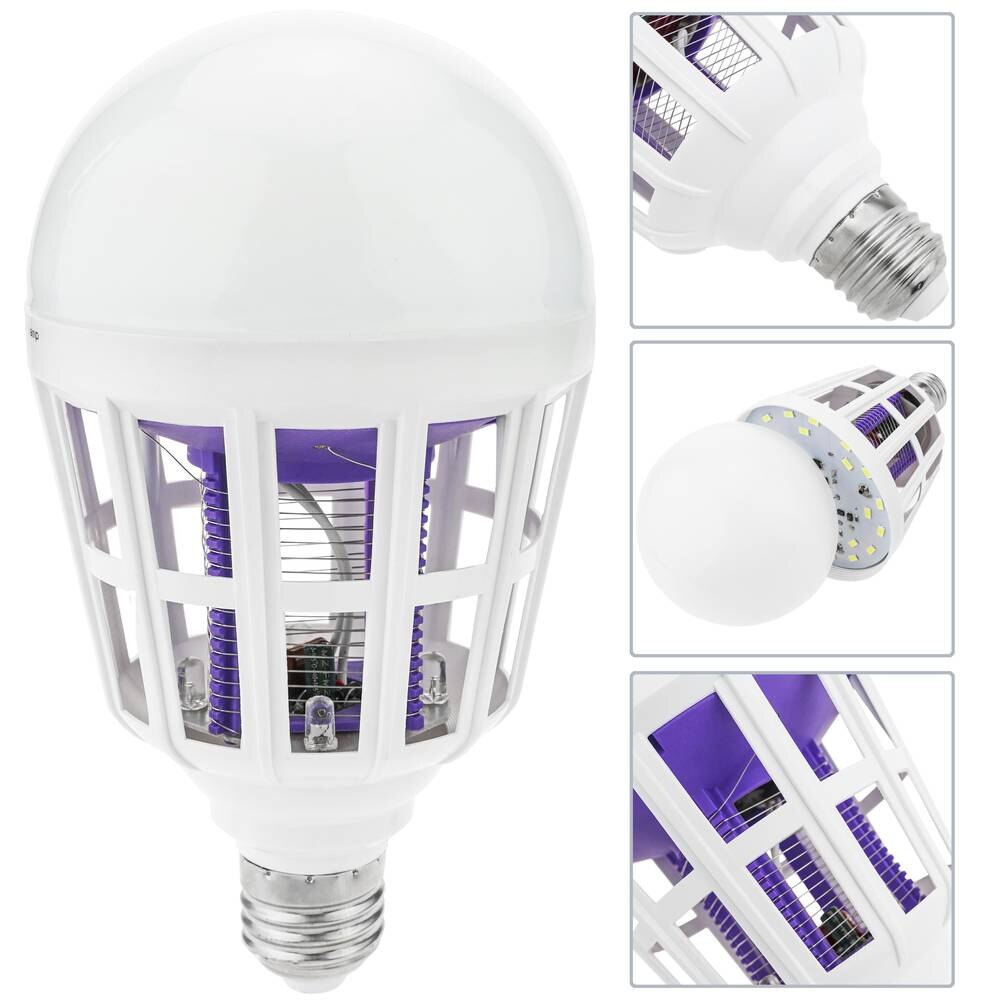 Bec Anti-insecte, LED, SYNO, Temperatura 6500K, Soclu E27, Flux luminos ...