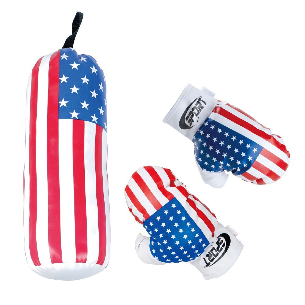 Set de box pentru copii SOLEX, Sac box, 2 manusi - eMAG.ro