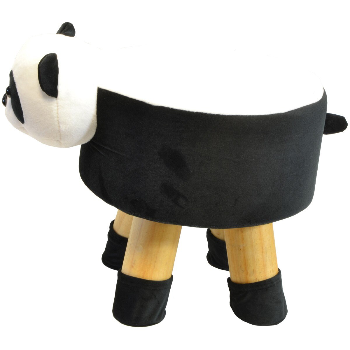 Taburet, scaun copii, 43x28 cm, Saska Garden, Model Pufa, Panda - eMAG.ro