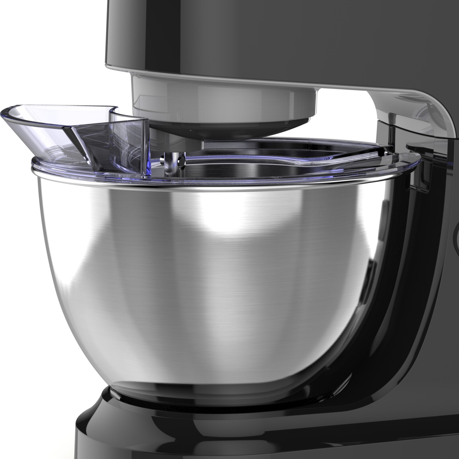 Mixer cu bol Comfee MJ-KM6001WBK, 600W, capacitate bol 4L, 6 trepte de ...