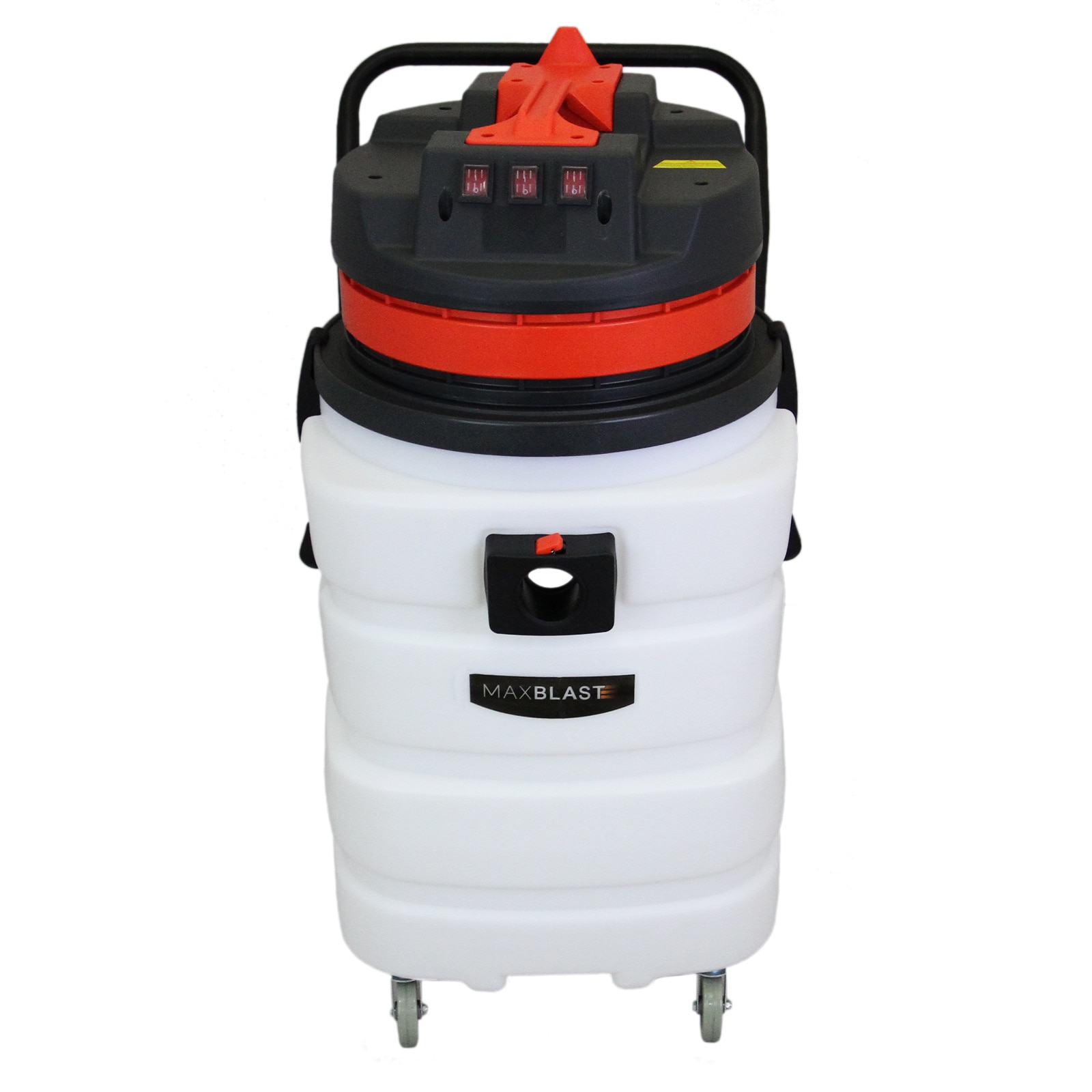 Индустриална прахосмукачка Maxblast, 90л, Мокро и сухо, Многоцветна ...